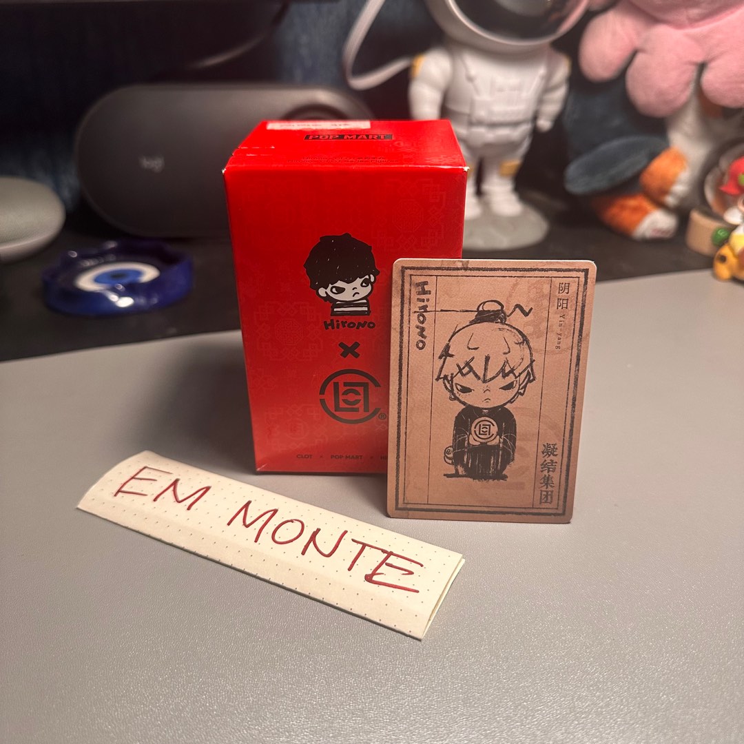 Hirono x CLOT - Yin Yang & Silk Royale, Hobbies & Toys, Toys & Games on ...