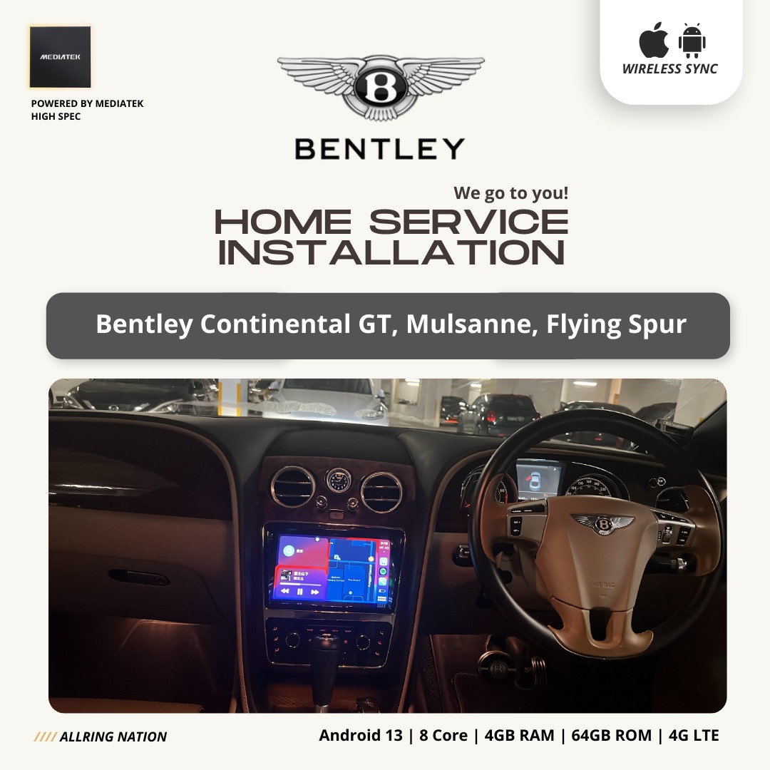 Home visit: Suitable for ALL BENTLEY | ANDROID HEADUNIT PLAYER WITH ...