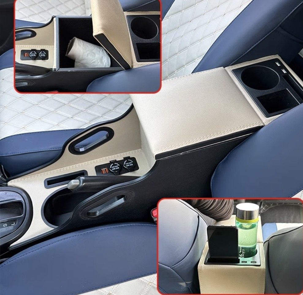 Honda MPV VAN CAR armrest console box STEPWAGON SPADA STREAM CROSSROAD ...