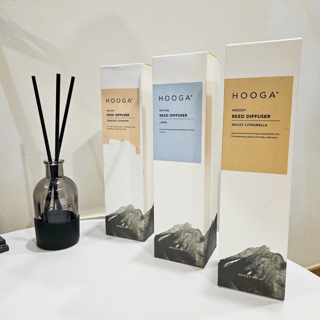 Hooga Reed Diffusers- 200ml, Furniture & Home Living, Home Fragrance on ...