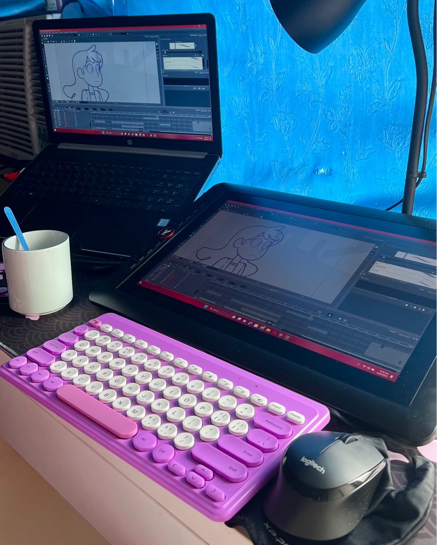 HP Laptop and XP Pen Artist 15.6 Pro (Multimedia Artist Package ...