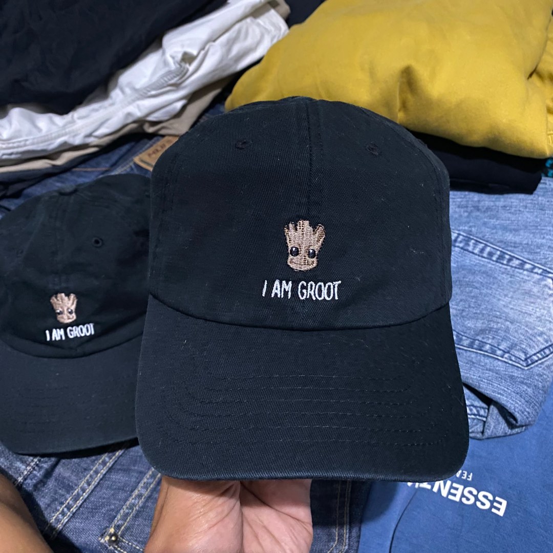 I AM GROOT DADHAT, Men's Fashion, Watches & Accessories, Caps & Hats on ...