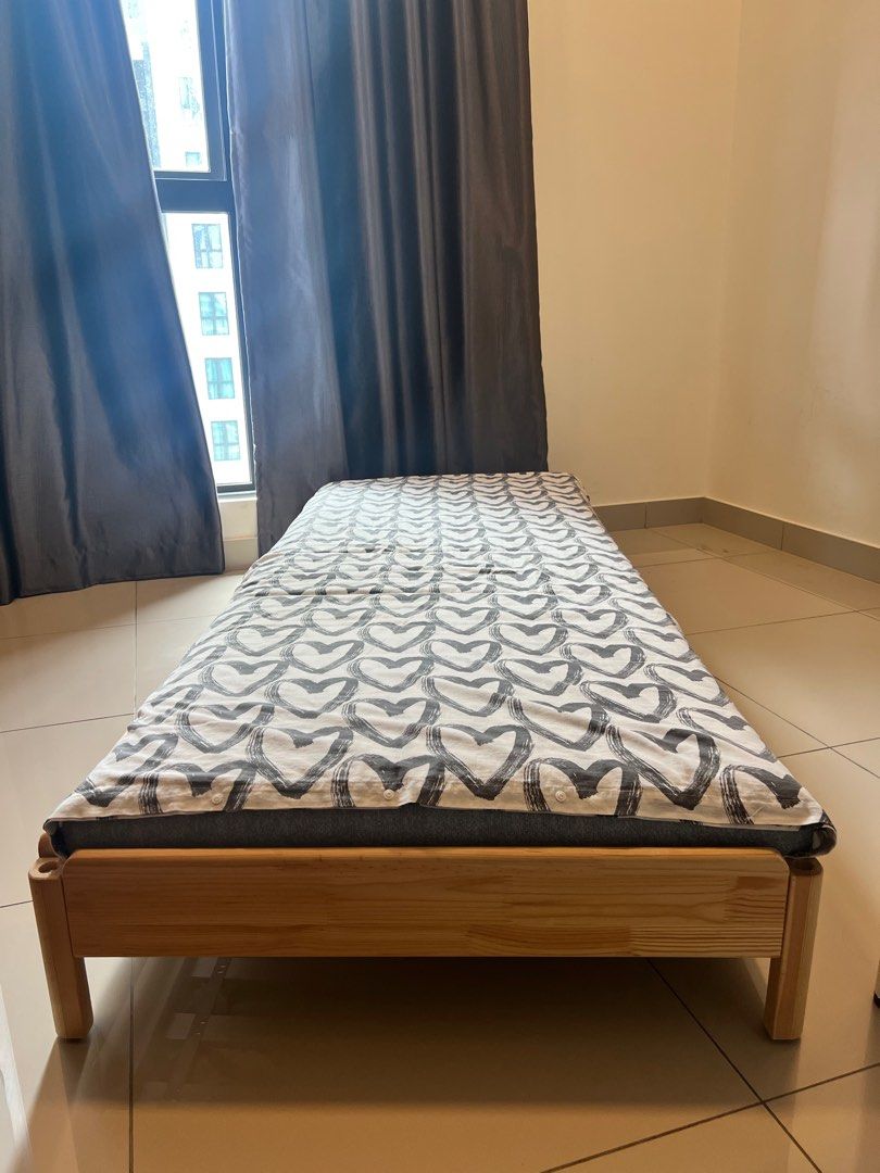 ilea double stack bed, Furniture & Home Living, Furniture, Bed Frames ...