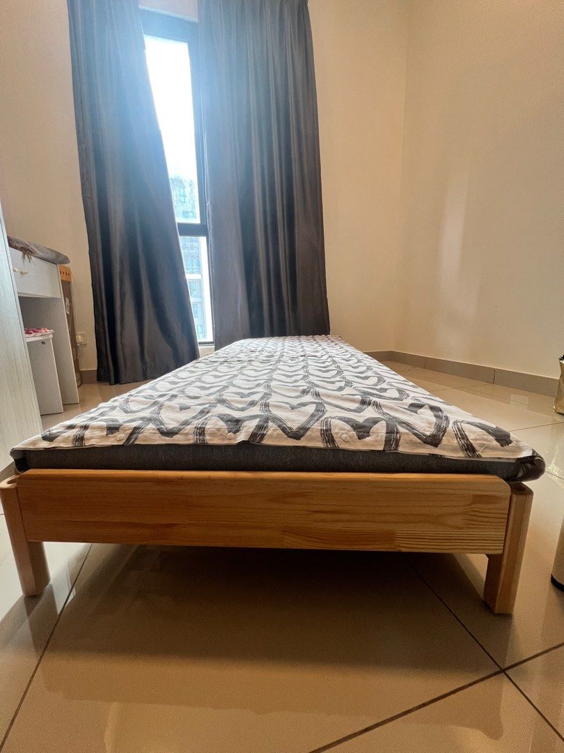 ilea double stack bed, Furniture & Home Living, Furniture, Bed Frames ...
