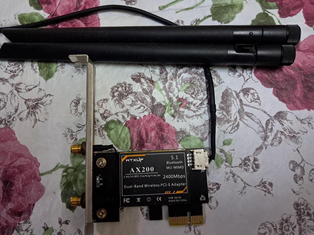 Intel AX200 5G WiFi card Dual Band Bluetooth 5.1 PCI-E Wireless with antenna, Computers & Tech ...