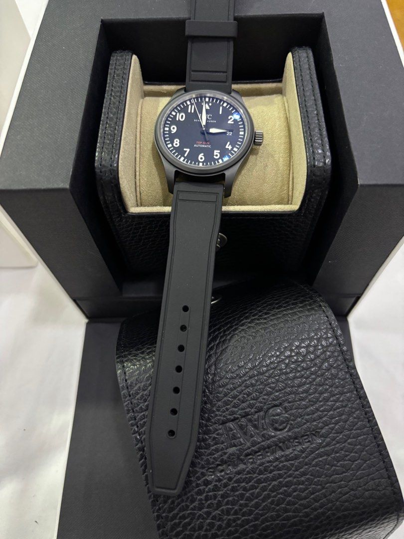 IWC Pilot Top Gun Ceramic IW326906, Luxury, Watches on Carousell