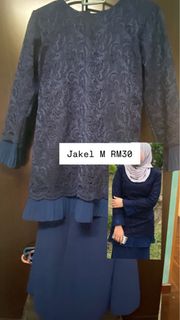 Jakel, Women's Fashion, Muslimah Fashion, Baju Kurung & sets on Carousell