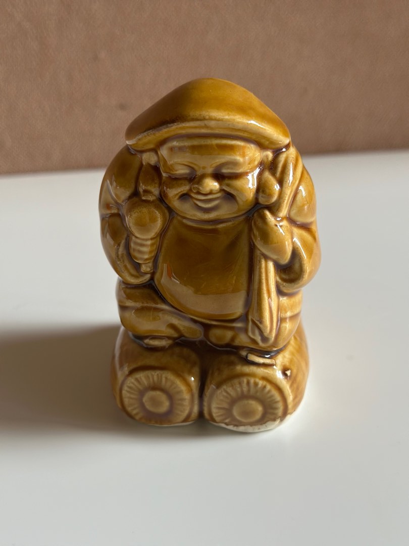 Japanese Daikoku Buddha figurine, Hobbies & Toys, Memorabilia ...
