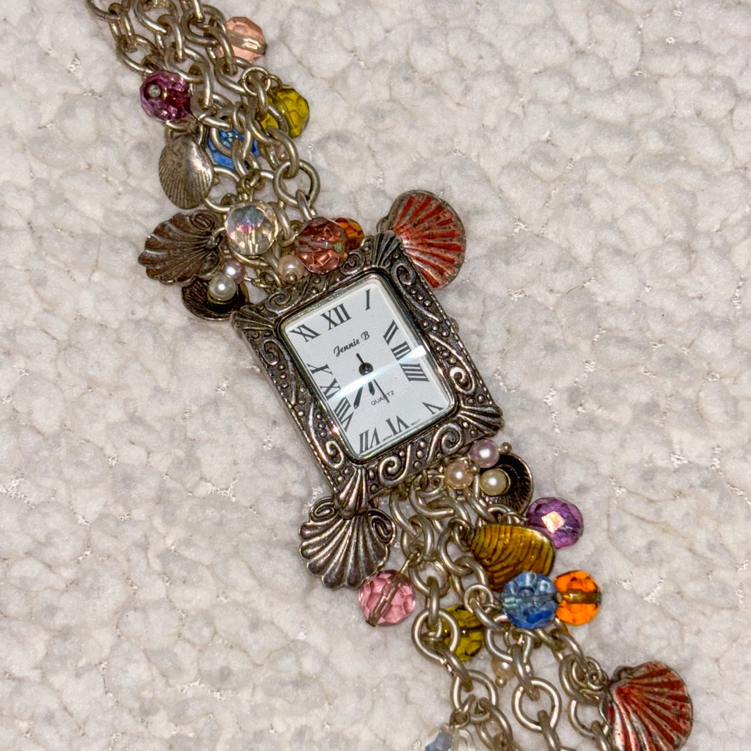 jennie b bracelet watch | silver vintage watch, y2k 2000s creative ...