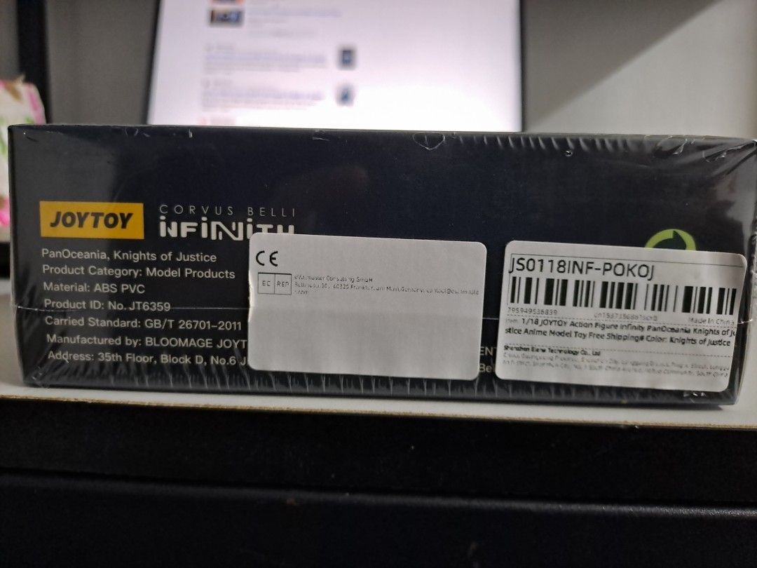 JOYTOY 1/18 Corvus Belli Infinity Panoceania Knights Of Justice Action ...