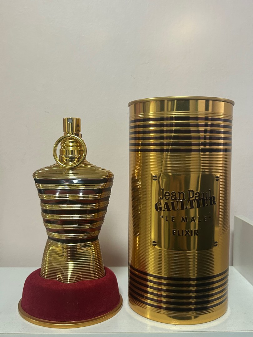 JPG le male elixir Men’s designer fragrance, Beauty & Personal Care ...