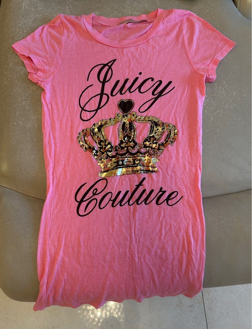 Juicy Couture T shirt, 女裝, 上衣, T-shirt - Carousell