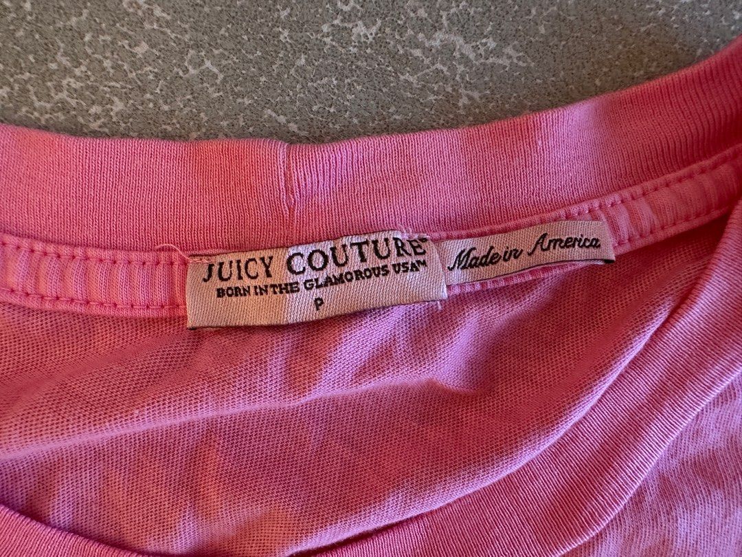 Juicy Couture T shirt, 女裝, 上衣, T-shirt - Carousell