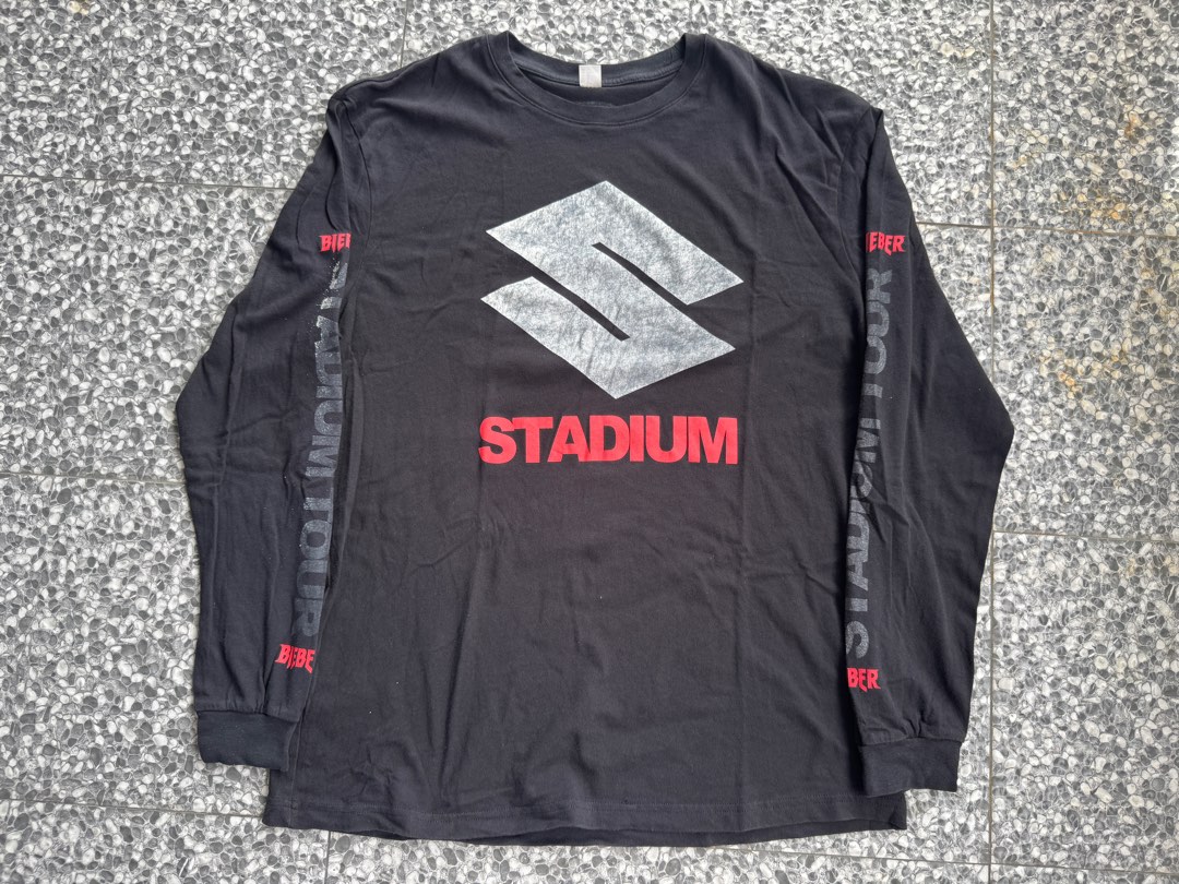 Justin Bieber Stadium tour shirt, Men's Fashion, Tops & Sets, Tshirts ...