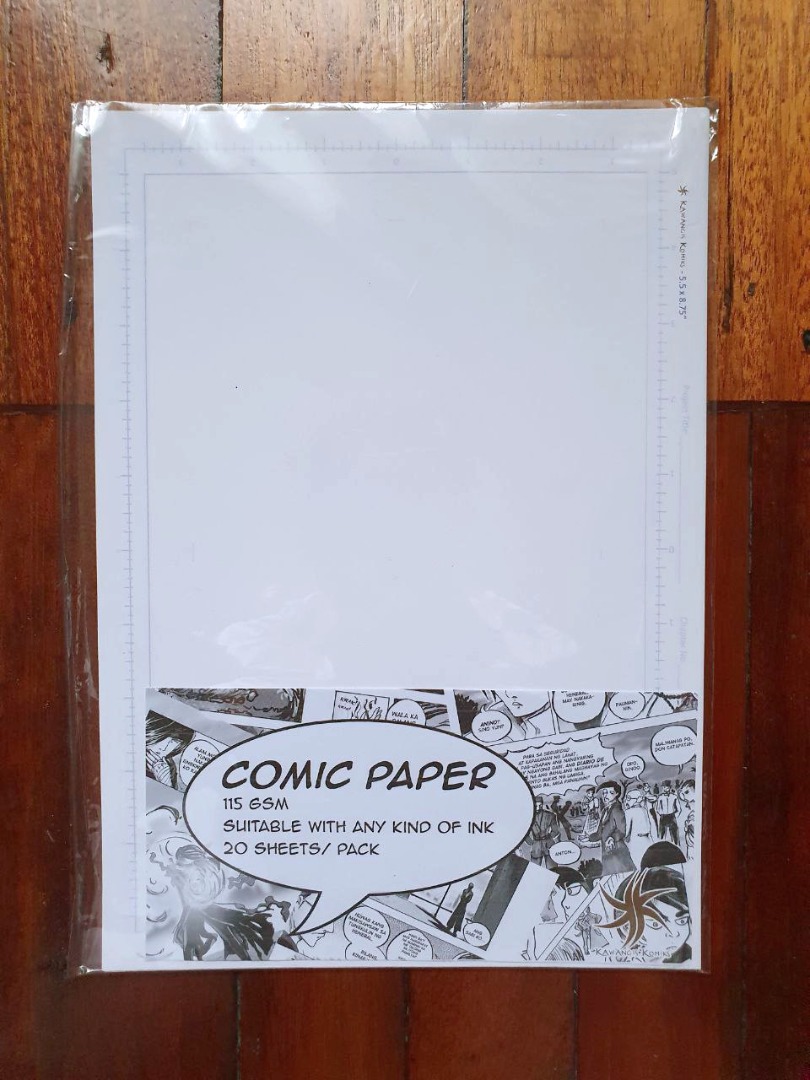 Kawangis Komiks Comic Paper A4 Size 20 Sheets, Hobbies & Toys ...