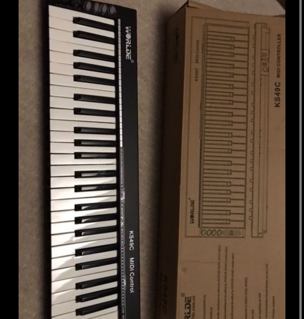 Keys USB MIDI Keyboard UsB Midi Controller DAW for home user, Hobbies ...