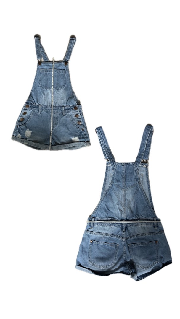Denim Overalls, Babies & Kids, Babies & Kids Fashion on Carousell