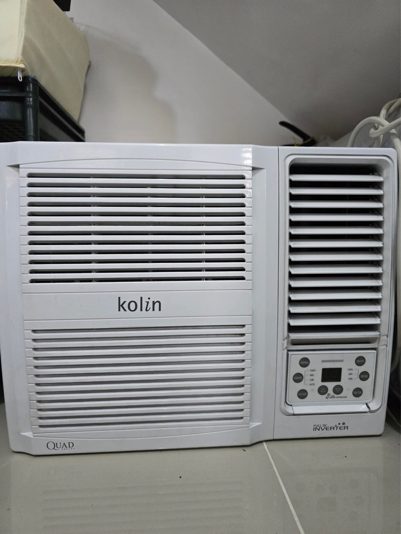 Kolin Window Type Aircon 1hp, TV & Home Appliances, Air Conditioning ...