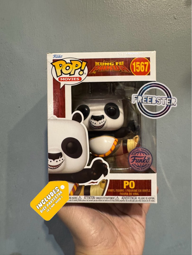 Kung Fu Panda Funko Pop (Po Funko Pop Special Edition), Hobbies & Toys ...
