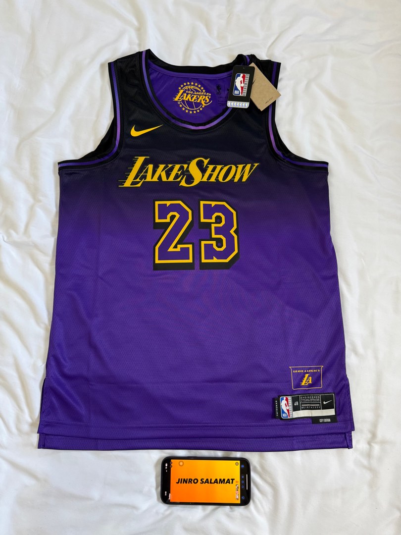 Lakers lakeshow city edition (James 23), Men's Fashion, Activewear on ...