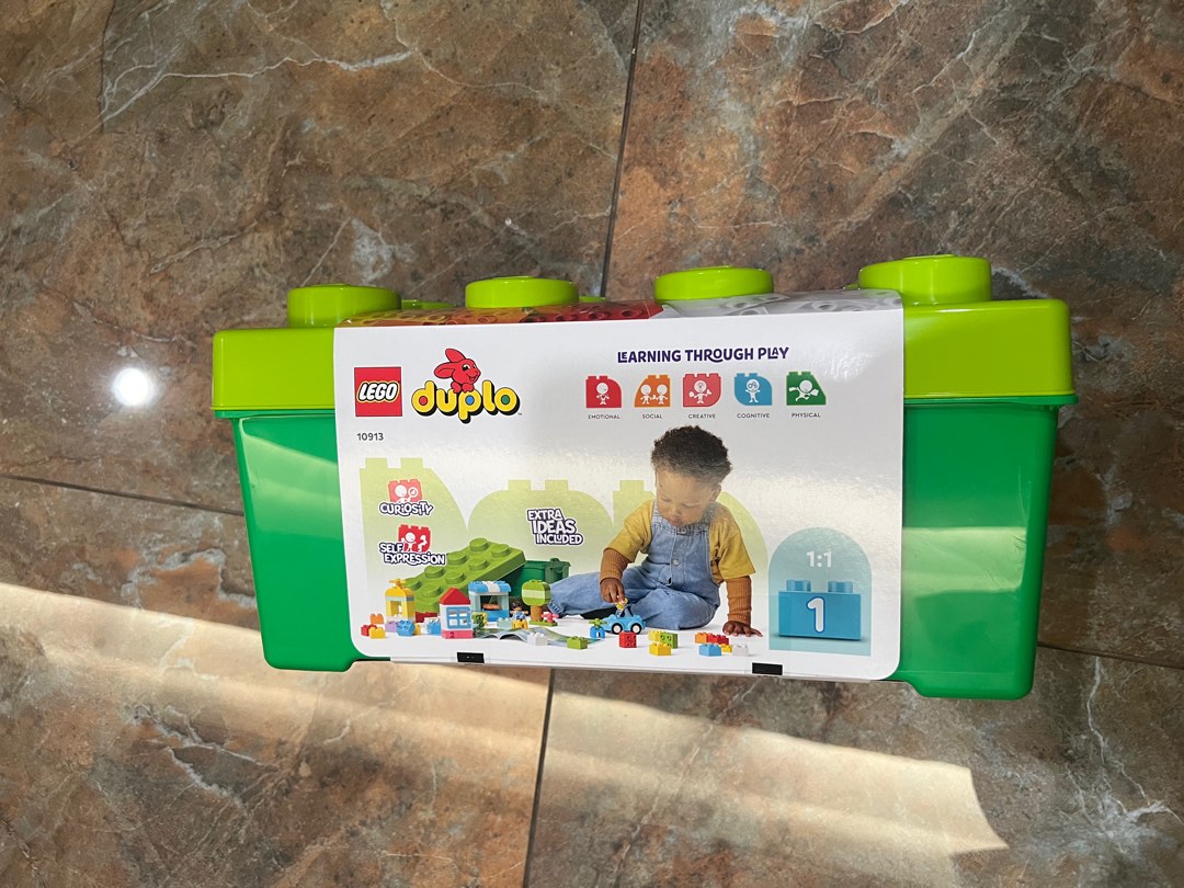 LEGO DUPLO 10913 Classic Brick Box [Kids Learning Toys Toddler Building ...