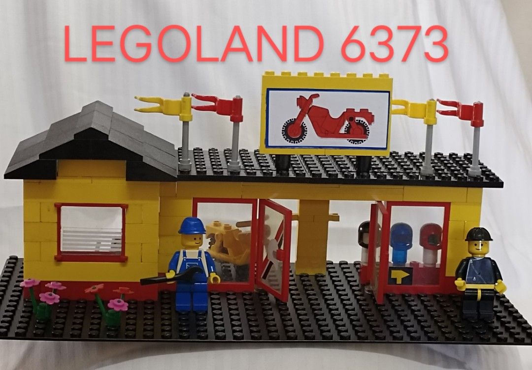 Lego Legoland 6373 Motorshop, Hobbies & Toys, Toys & Games on Carousell