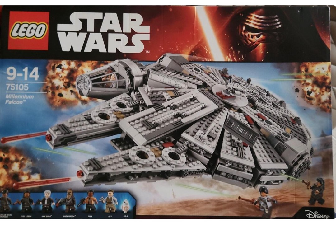 LEGO Star Wars Millennium Falcon 75105 NO BRICKS, Hobbies & Toys, Toys ...