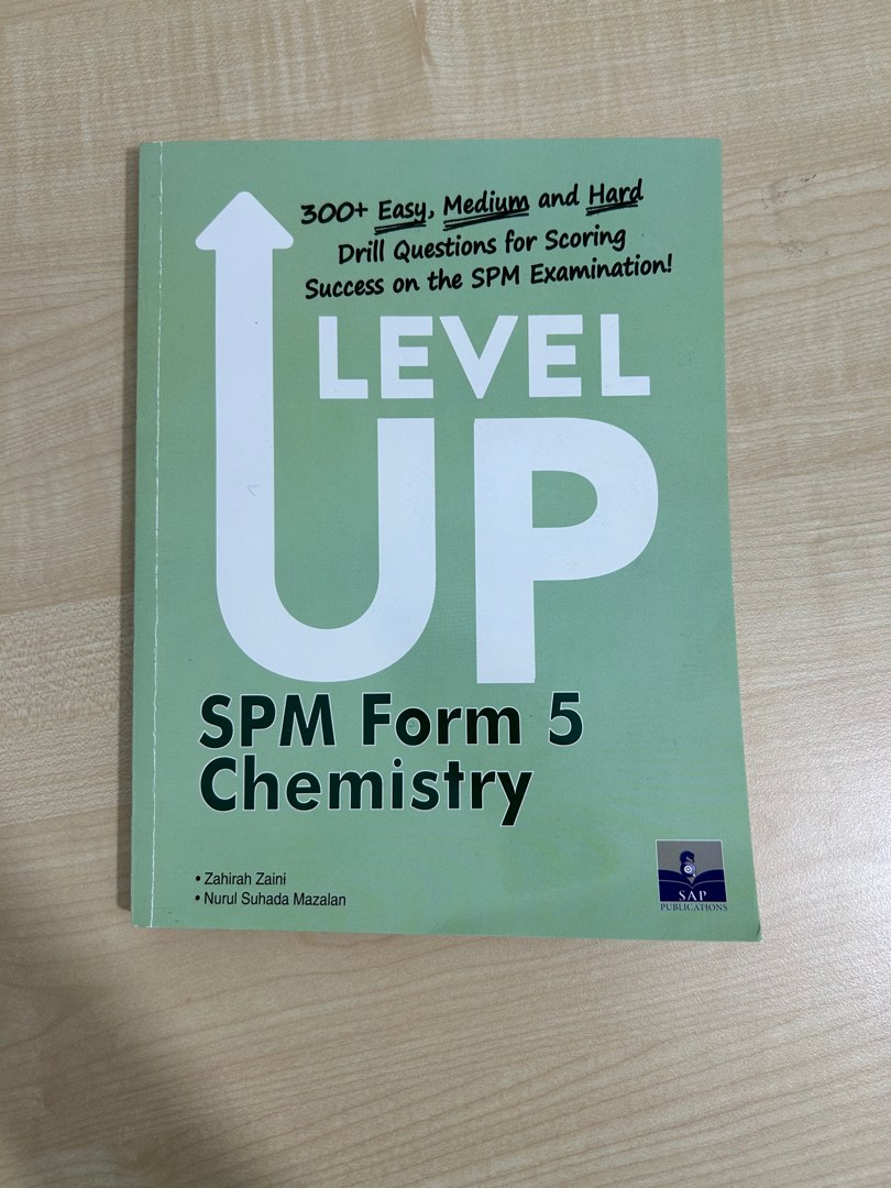 Level Up SPM Form 5 Chemistry, Hobbies & Toys, Books & Magazines ...
