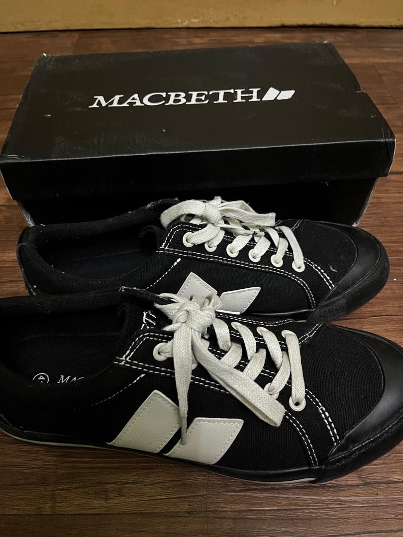 Macbeth eliot black cement 7uk, Men's Fashion, Footwear, Sneakers on ...
