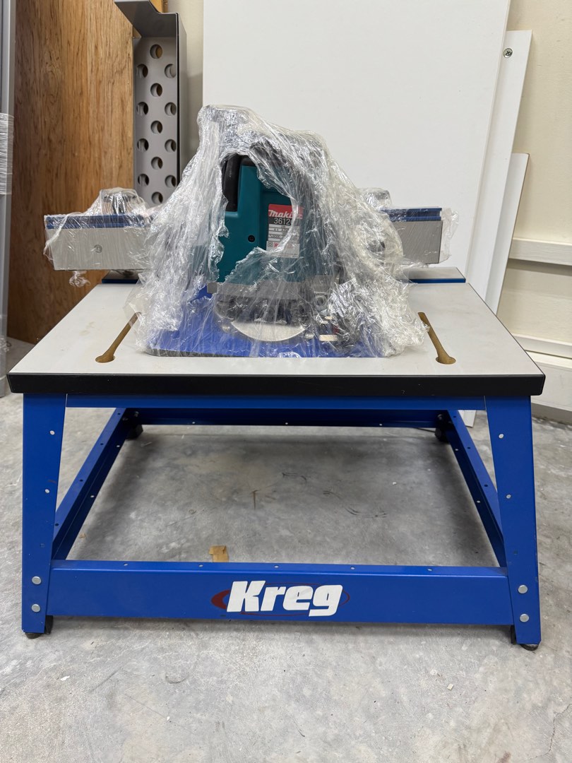 MAKITA hand router and KREG router table, Furniture & Home Living, Home ...