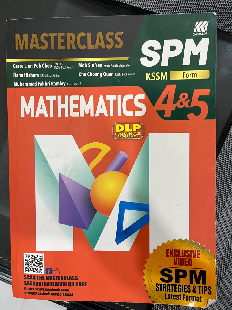 Masterclass SPM Maths, Hobbies & Toys, Books & Magazines, Textbooks on ...