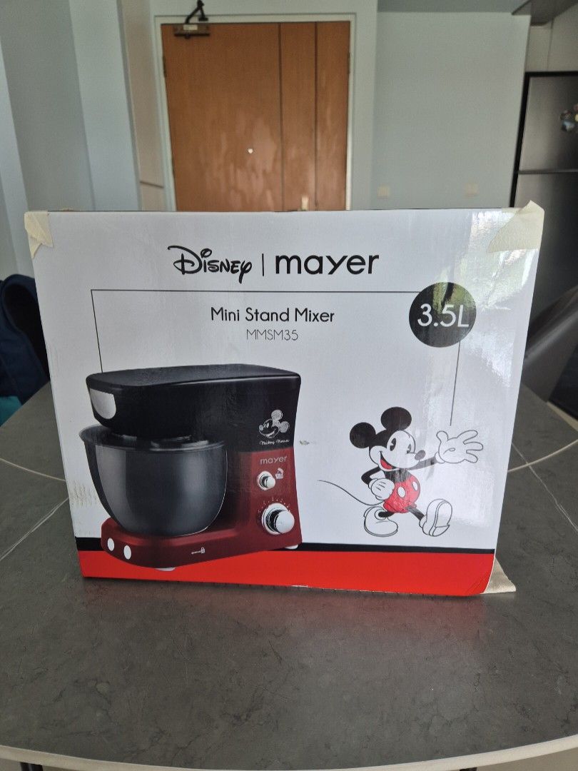 Mayer MMSM35 Disney x Mayer Mini Stand Mixer. 3.5L Capacity. 6 Speed ...