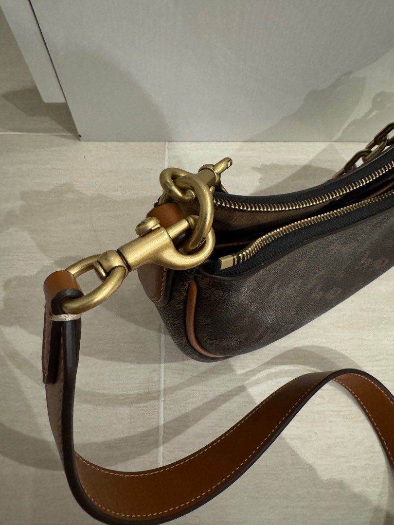 Coach Mira Shoulder Bag With Horse And Carriage Print, Women's Fashion ...