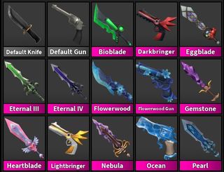 MM2 Murder Mystery 2 Virtual set, Video Gaming, Gaming Accessories, In ...