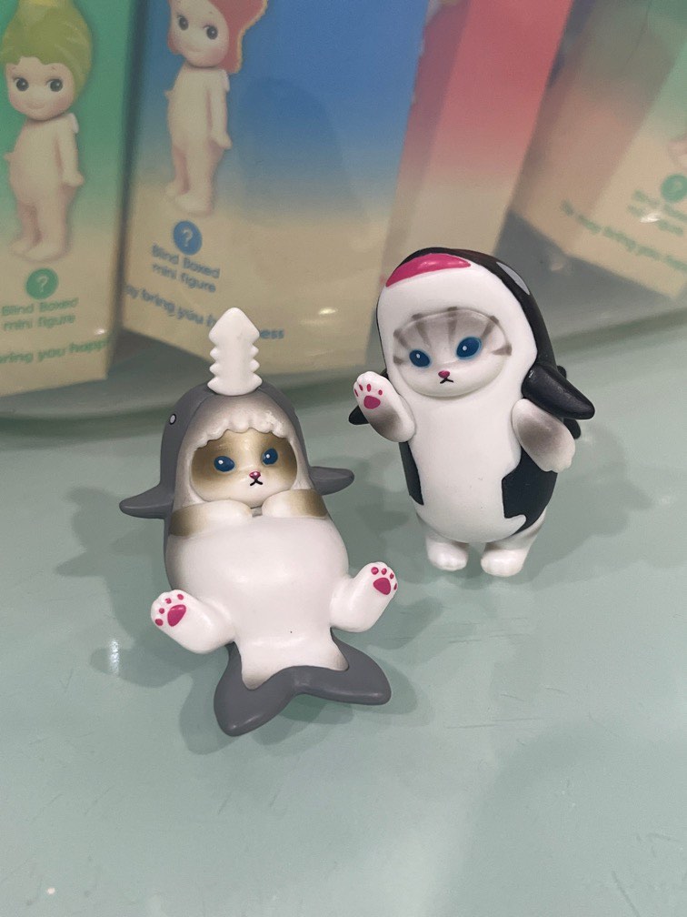 Mofusand Figurines, Hobbies & Toys, Toys & Games on Carousell