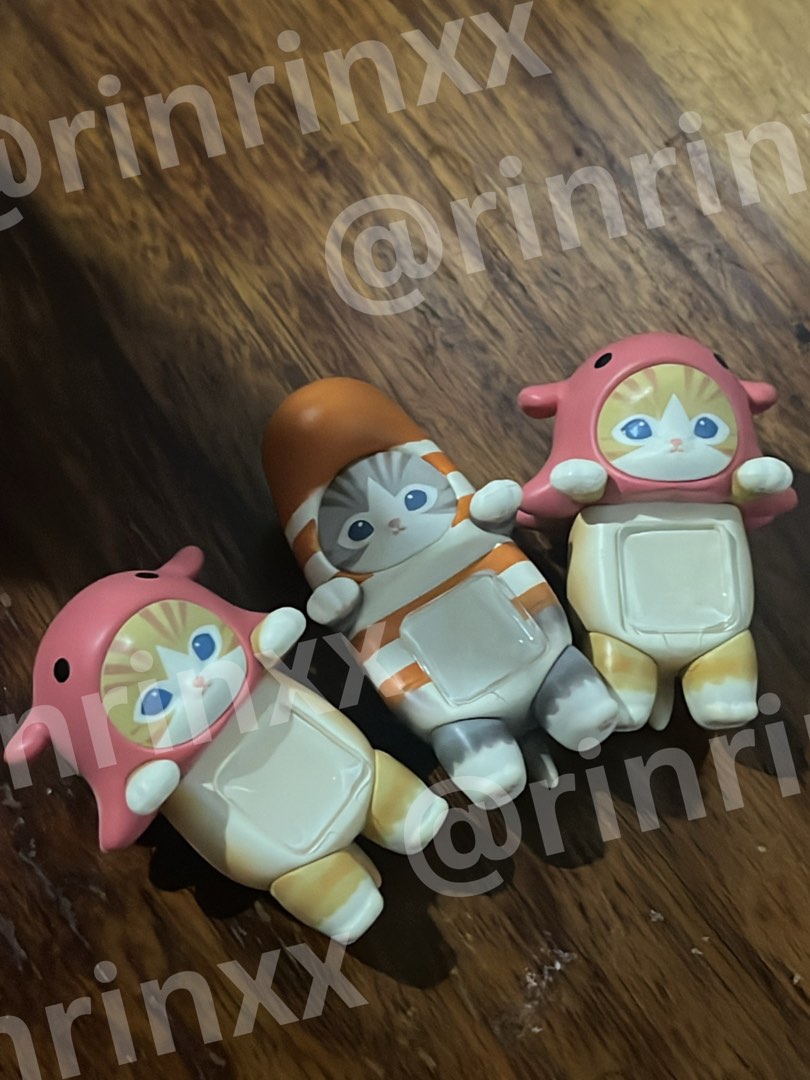 Mofusand Hippers - Octopus and Eel, Hobbies & Toys, Toys & Games on ...