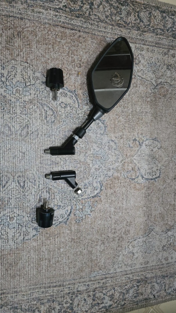 Mt03 side mirror , bar ends, Motorcycles, Motorcycle Accessories on ...