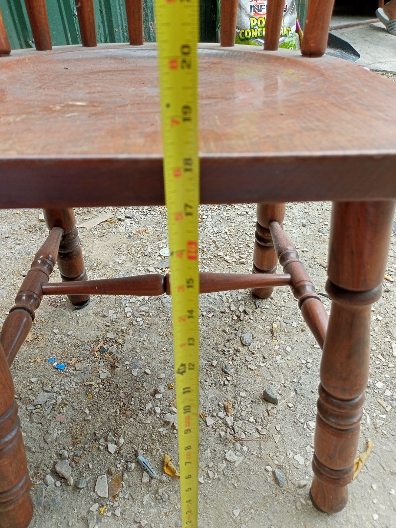 Narra wood carved Windsor chairs, Hobbies & Toys, Memorabilia ...