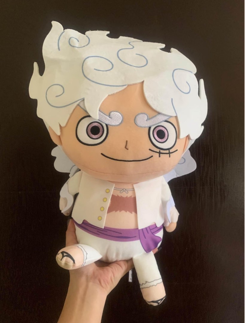 One Piece Luffy Gear 5 Stuffed Toy Plush, Hobbies & Toys, Toys & Games ...