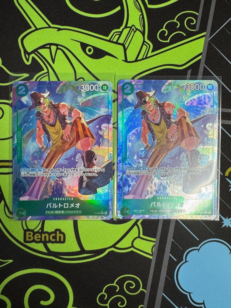 [OPTCG] Bartolomeo Parallel / AA P-029 PRB-01 Premium Booster 01, Hobbies & Toys, Toys & Games ...