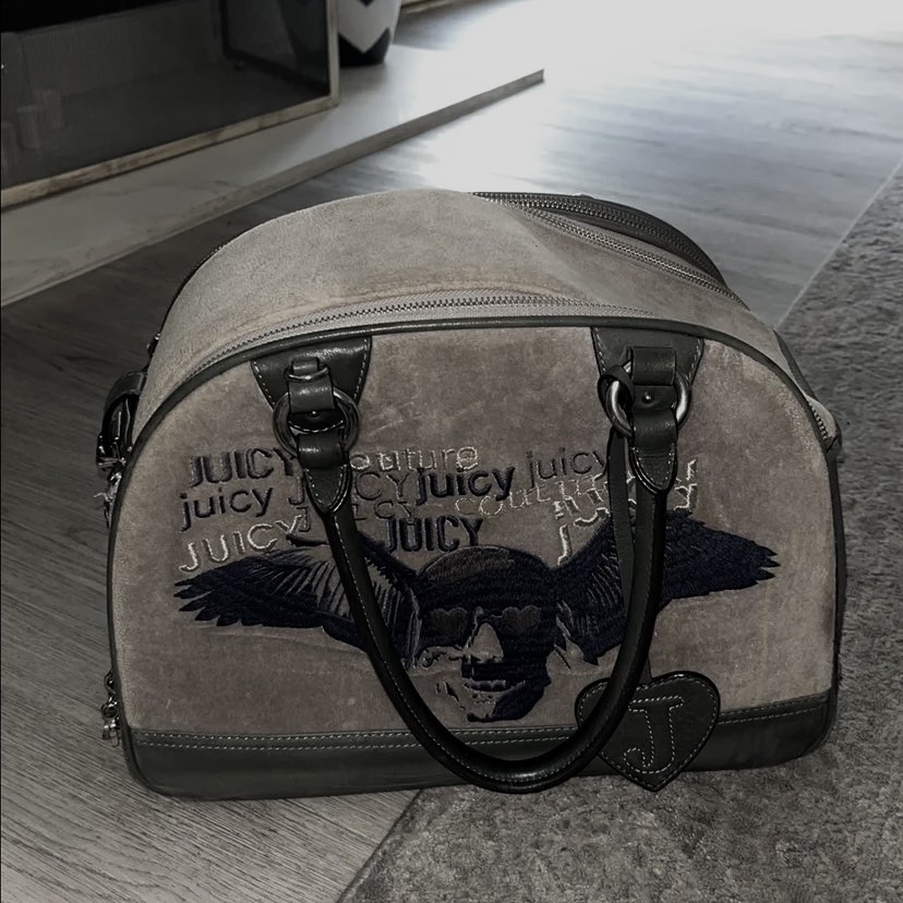 original Juicy couture gothic goth bowling bag carrier vintage original ...