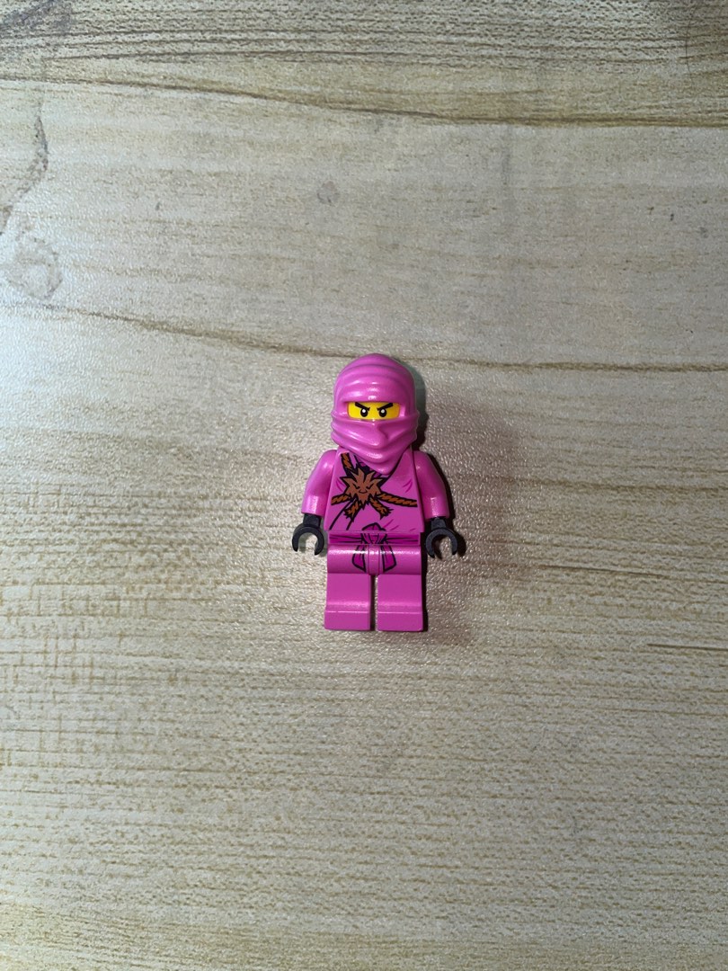 (URGENT) Lego Ninjago Pink Zane, Hobbies & Toys, Toys & Games on Carousell