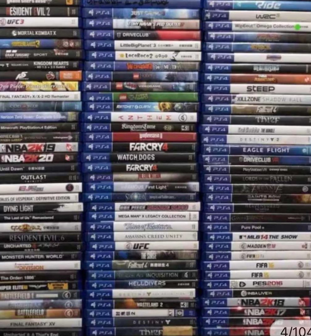 Original PS4 Various Games :400 each, Video Gaming, Video Games ...