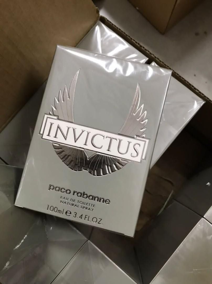 Paco Rabanne Invictus Edt for Men 100ml (Ship from Singapore), Beauty ...