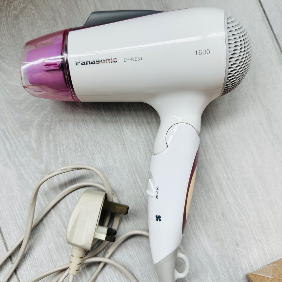 Panasonic Ion 1600W Hair Dryer EH-NE31, Beauty & Personal Care, Hair ...
