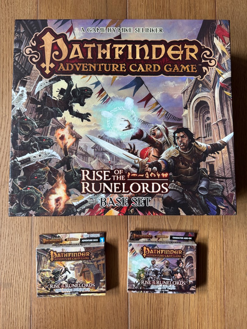 Pathfinder Adventure Card Game - Rise of Runelords set (unplayed ...