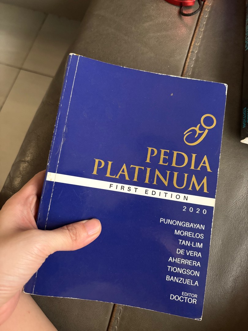 Pedia platinum, Hobbies & Toys, Books & Magazines, Textbooks on Carousell