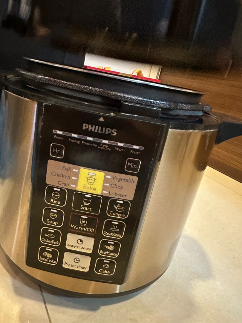 Philips Electric Pressure Cooker, TV & Home Appliances, Kitchen ...