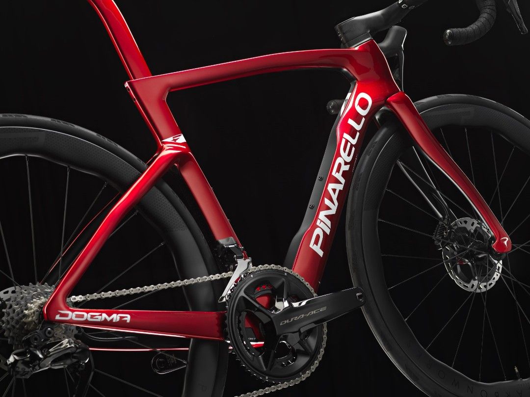 Pinarello new dogma F 2025 starry red size 530 550 frameset (ready 2 ...