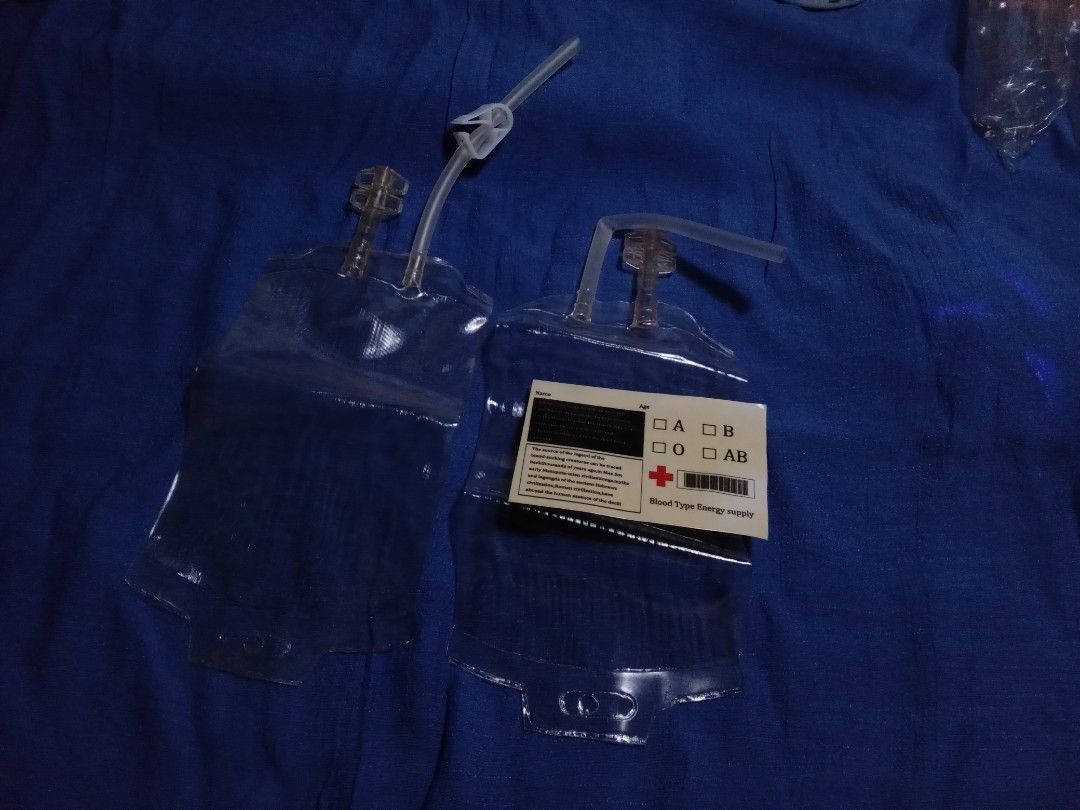 Plastic Blood Bag Prop, Hobbies & Toys, Stationery & Craft, Craft ...
